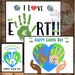 Earth Day Handprint Craft, Earth Day Keepsake, Earth Day Activities ...