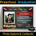 Preschool Graduation Ceremony Set, Editable Diploma, Ceremony Program ...