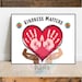Kindness Handprint Art Craft Activities, Kindness Week Art Project ...