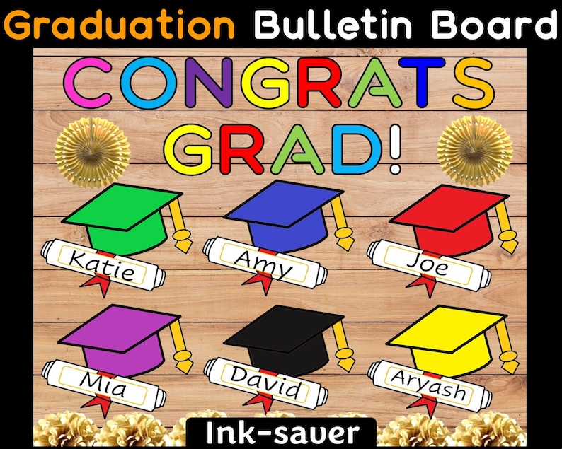 End of the Year Bulletin Board Graduation Bulletin Board - Etsy