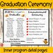 EDITABLE Graduation Ceremony Program Template, Preschool, Pre-k ...