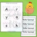 Easter Craft, Sprint Craft, Printable Name Craft Activities, Hatching ...