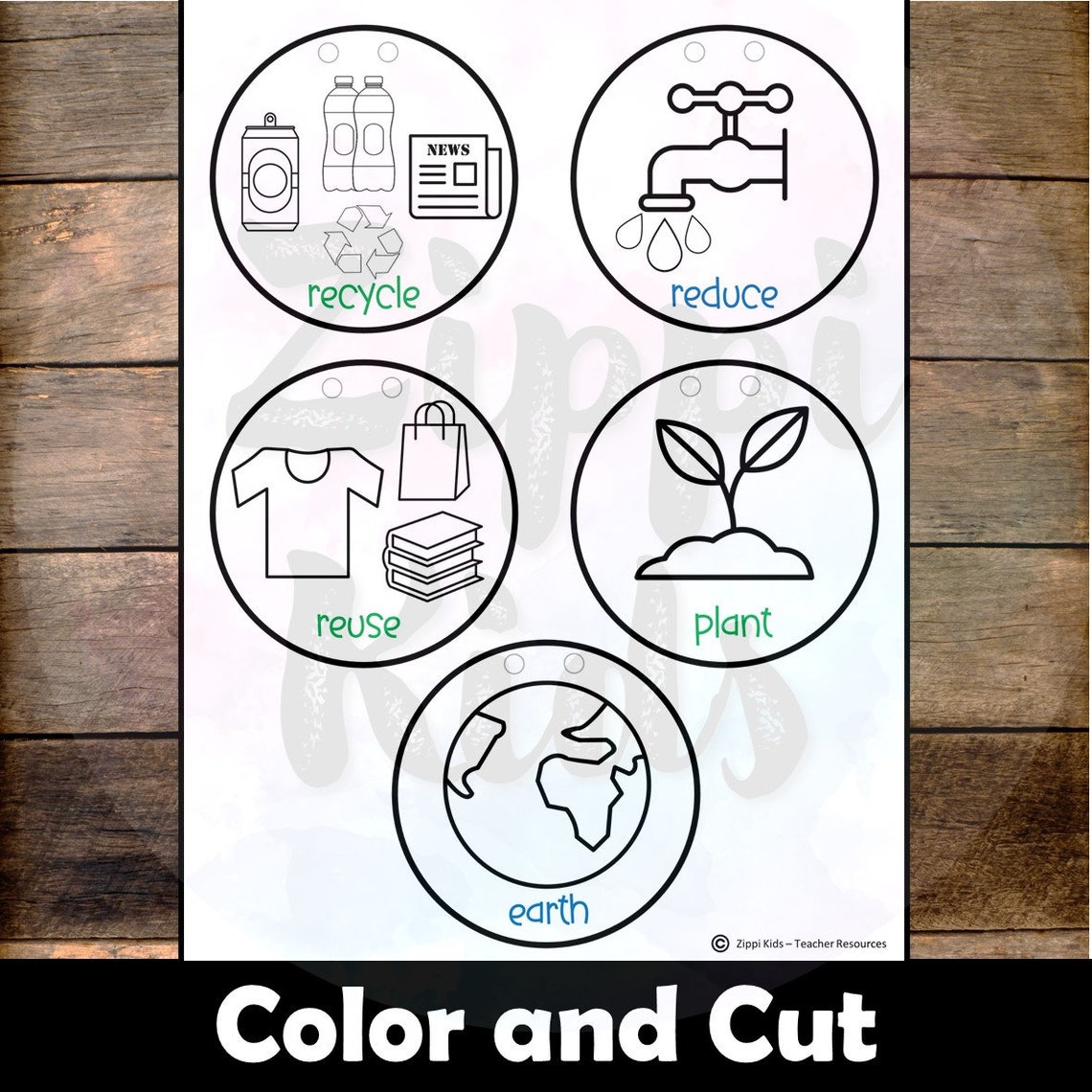 Earth Day Craft Activities Printable Bundle Earth Day - Etsy