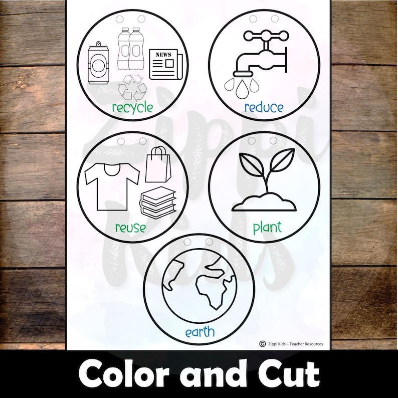 Earth Day Craft Activities Printable Bundle Earth Day - Etsy