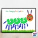 Hungry Caterpillar Handprint Keepsake Art Craft, Hungry Caterpillar ...