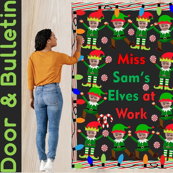 Classroom Door Decorations for Christmas - Etsy