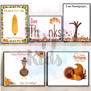Thanksgiving Handprint Keepsake Art, Thanksgiving Greeting Card ...