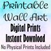 Downloadable Digital Quotes Prints, Poster, Printable Wall Art ...