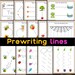 Prewriting Tracing Lines Letters & Numbers Activity Printable - Etsy