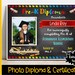 EDITABLE Pre-k Diploma With Photo, Pre-k Certificate, Chalkboard - Pre ...