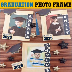 Graduation Craft Picture Frame,class of 2025 ,graduation Bulletin Board ...