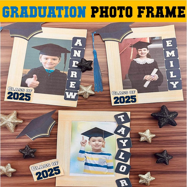 Graduation Craft Picture Frame,class of 2025 ,graduation Bulletin Board ...