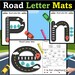 Alphabet Road Letter Tracing Mats, Trace, Find, Color, Alphabet ...