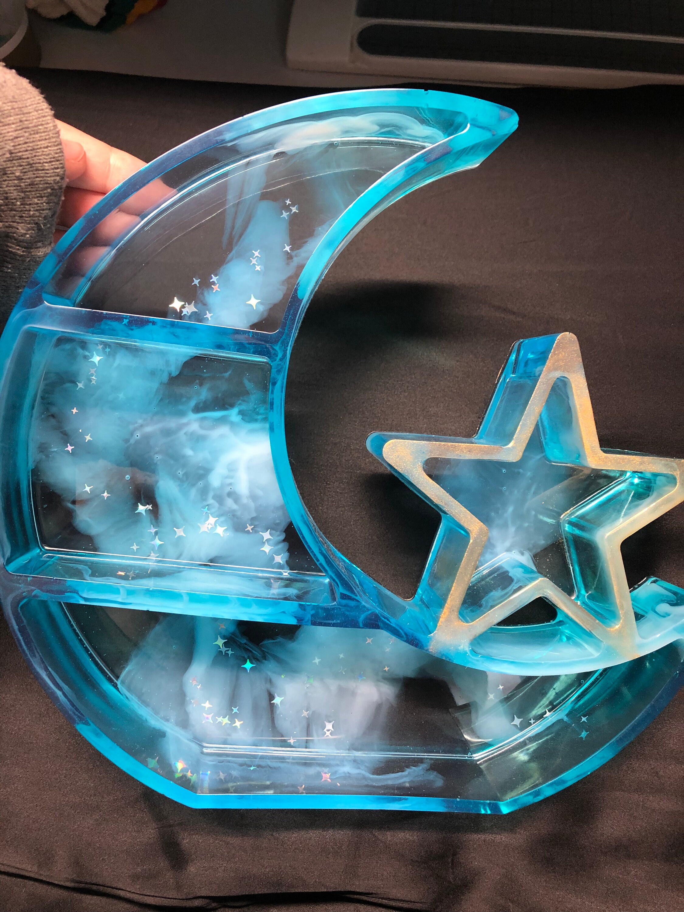 Customizable Moon Shelf - Etsy