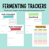 Fermenting Trackers Ferment Log Recipe Tracker Recipe Cards - Etsy