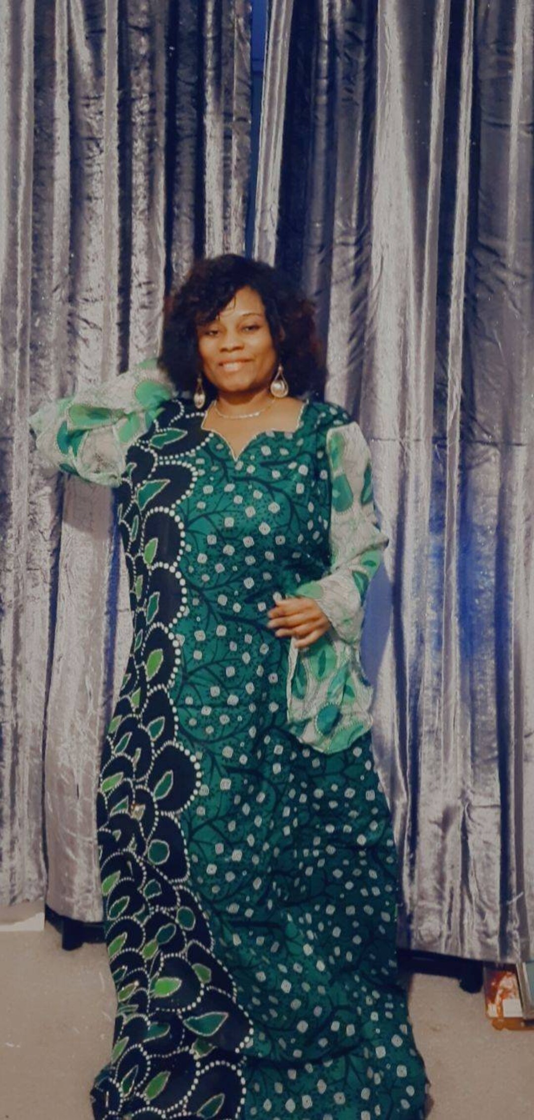 African Print Pattern Dress - Etsy