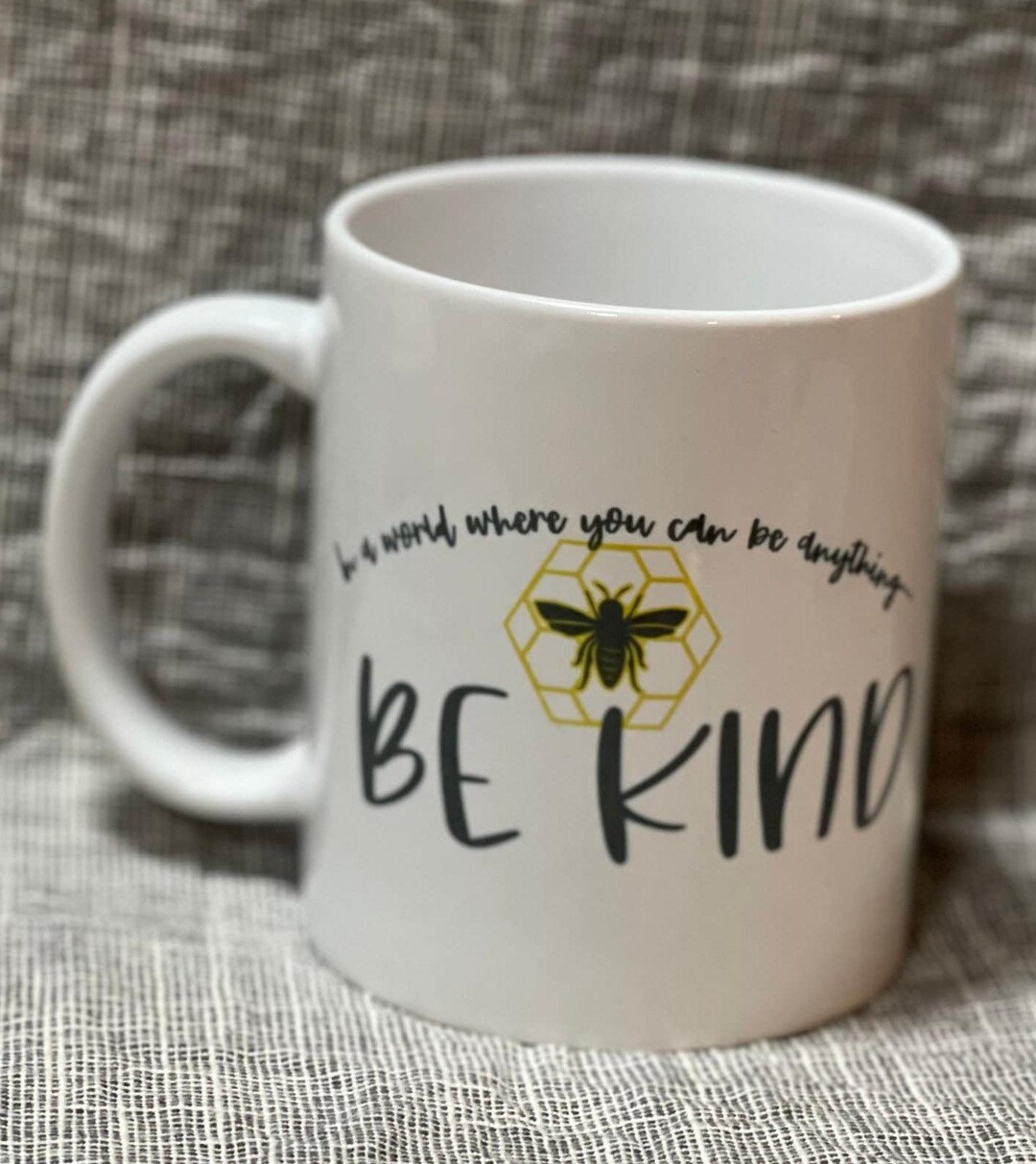 Be Kind Coffee Mug - Etsy