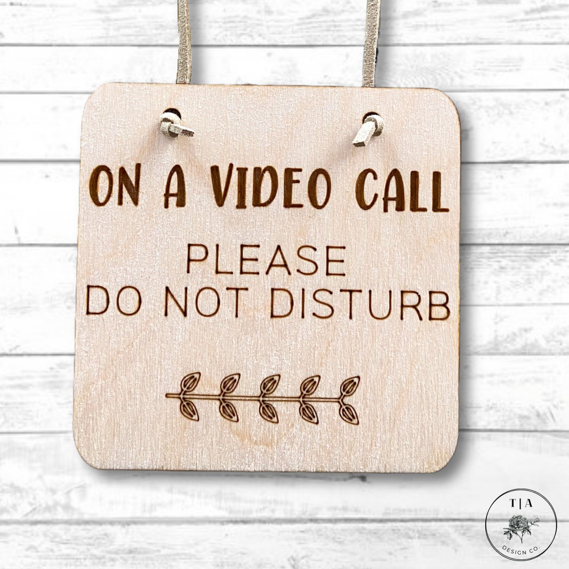 On A Video Call Sign Please Do Not Disturb Work From Home - Etsy