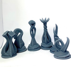 Horror Alien Chess Set 32 Piece Board Game Additional Parts - Etsy