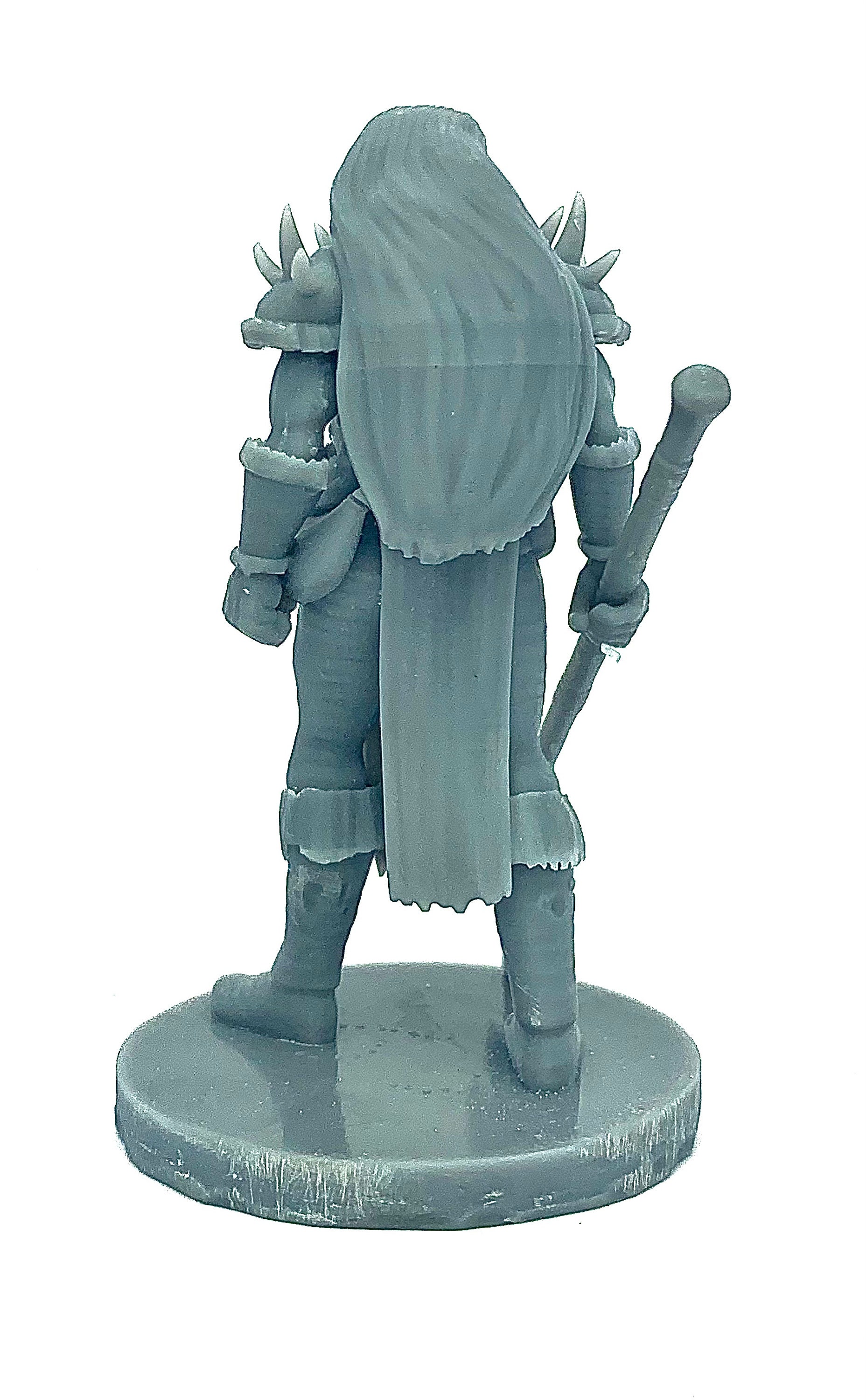 Female Axeman Orc Dungeons and Dragons Paintable Figure - Etsy