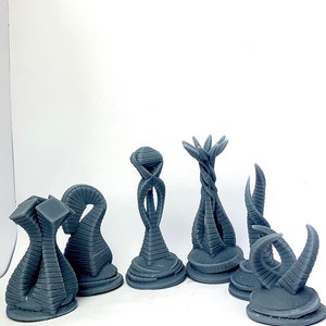 Horror Alien Chess Set 32 Piece Board Game Additional Parts - Etsy