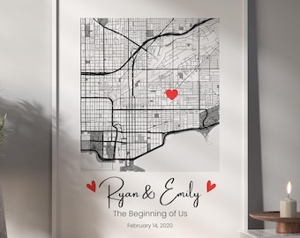 Love Map - Etsy
