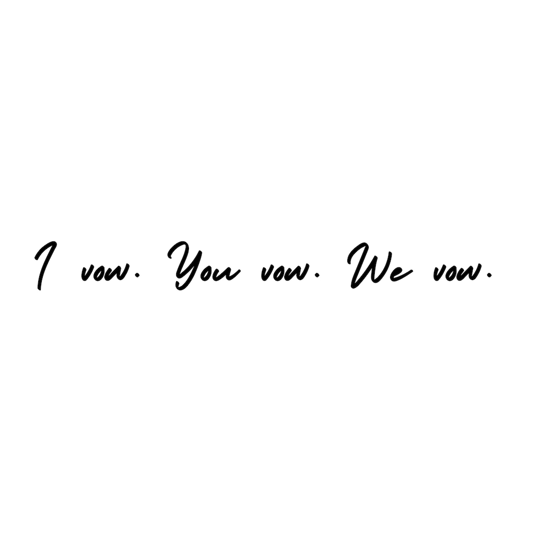 I Vow. You Vow. We Vow. SVG, PNG. Lords Series by Shantell Tessier ...