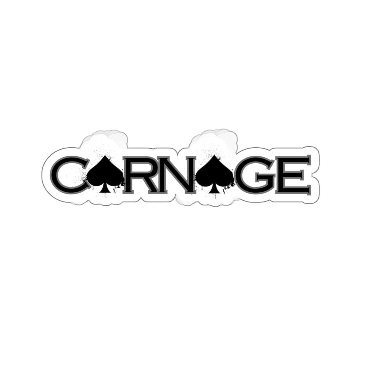 Carnage Spade Brothers Vinyl Kiss-cut Sticker, Shantell Tessier Carnage ...