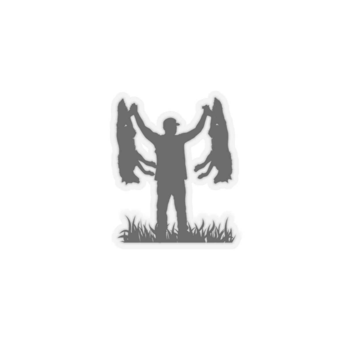 Coyote Hunting Vinyl Kiss-cut Sticker, Predator Hunting Sticker, Gifts ...