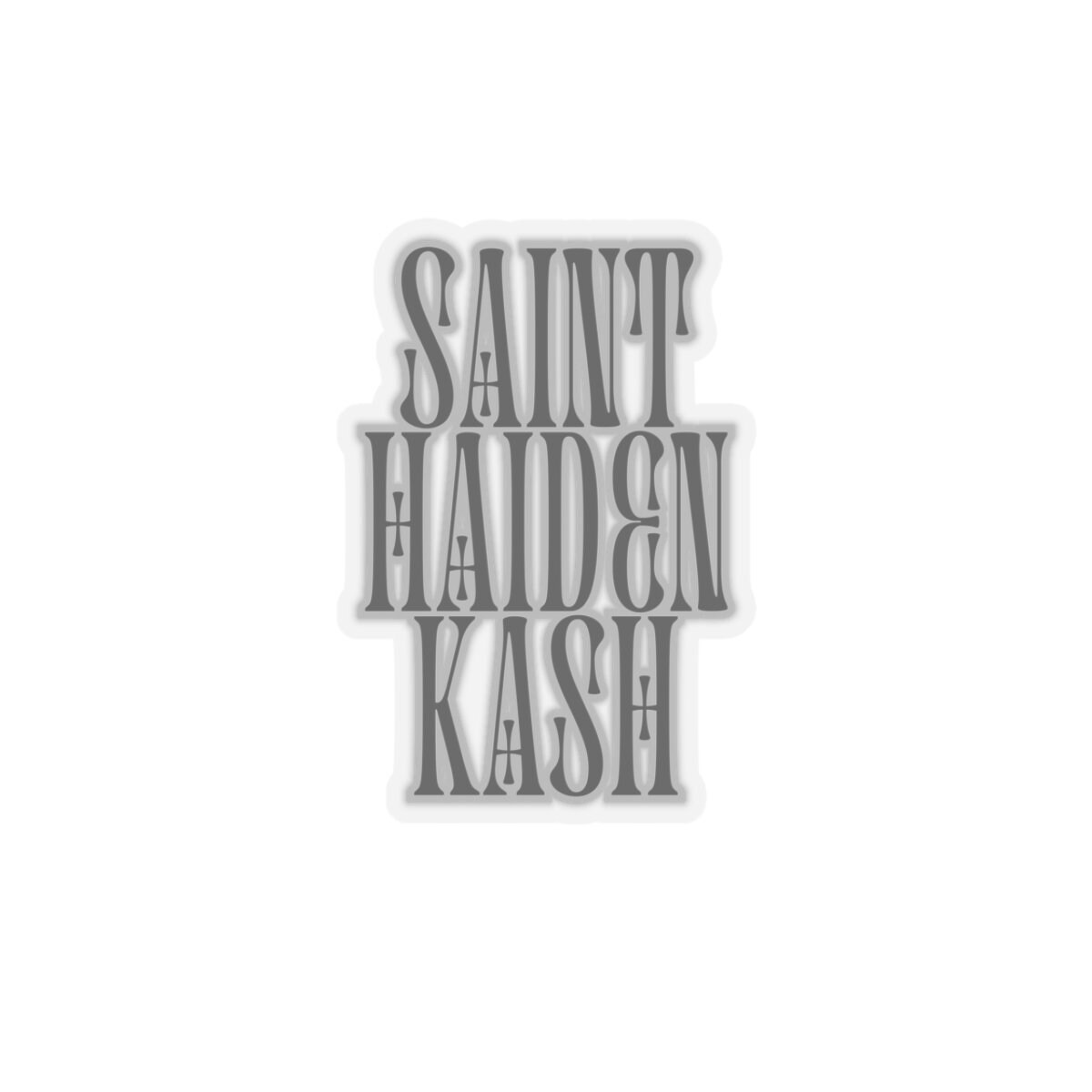 Saint Haiden Kash Kiss-cut Vinyl Sticker, Carnage Shantell Tessier ...
