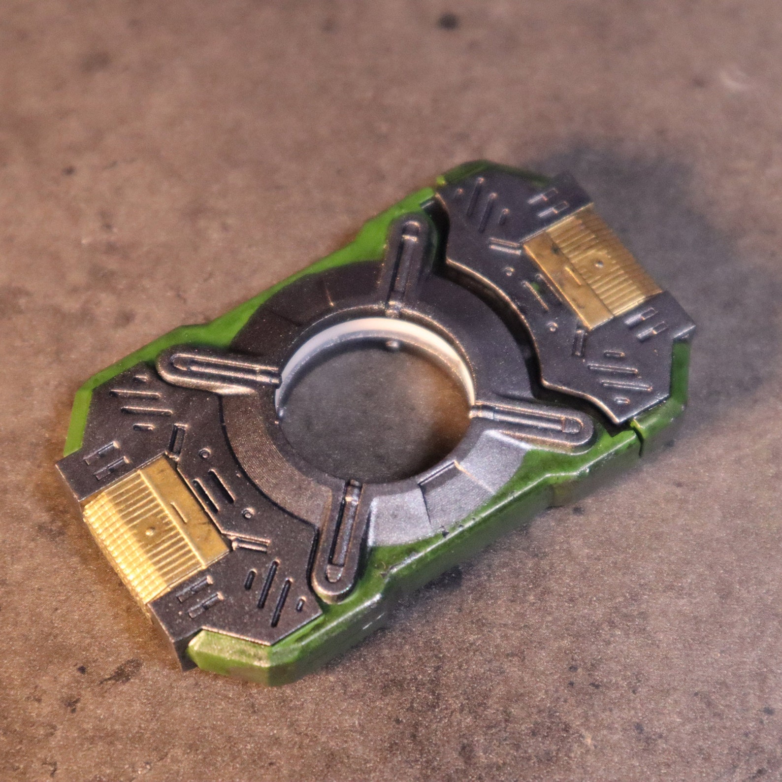 Hand-painted Halo Inspired AI Data Chip Light-up USB Drive - Etsy