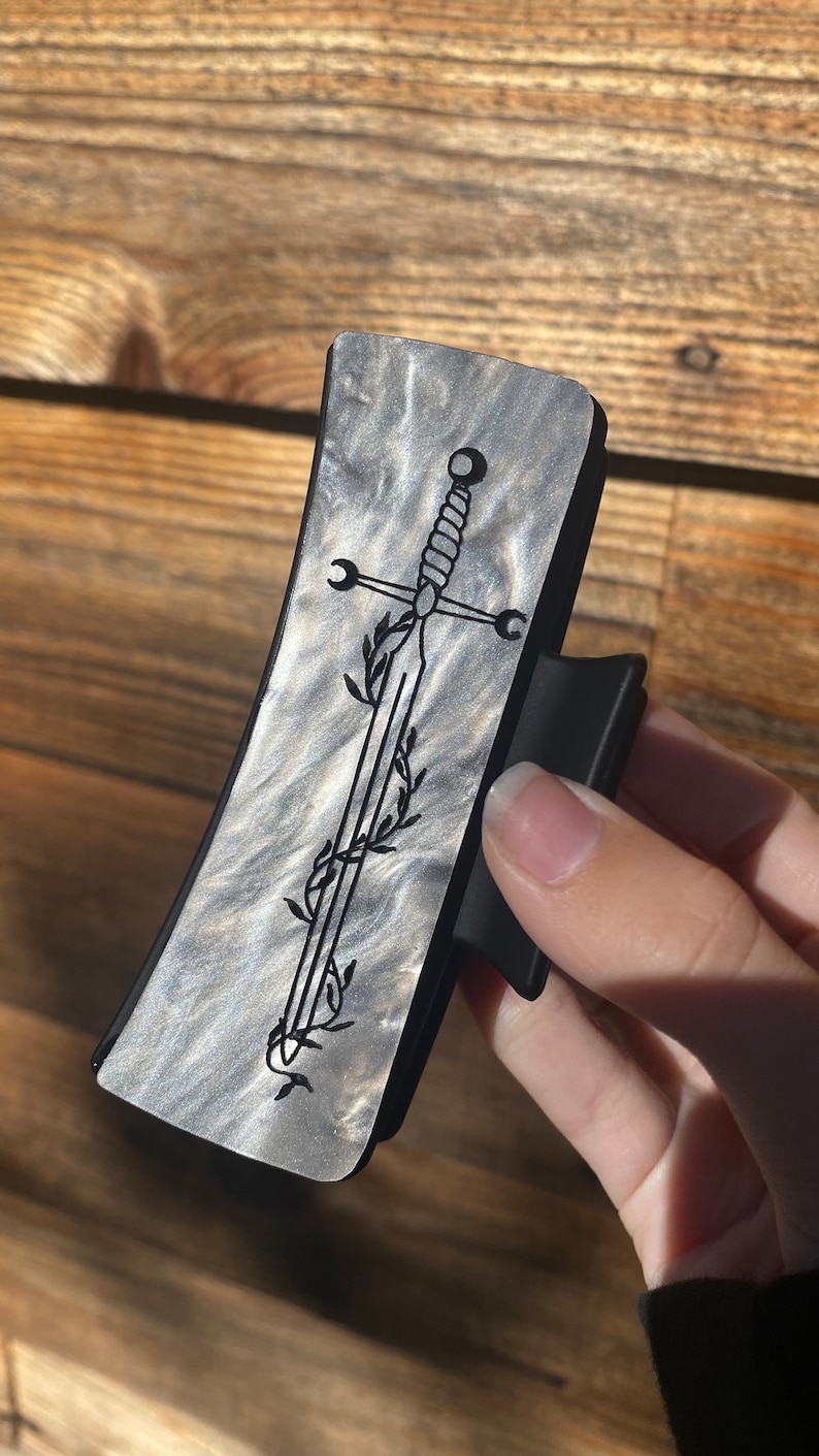 Sword Hair Clip Jake Kiszka Inspired - Etsy