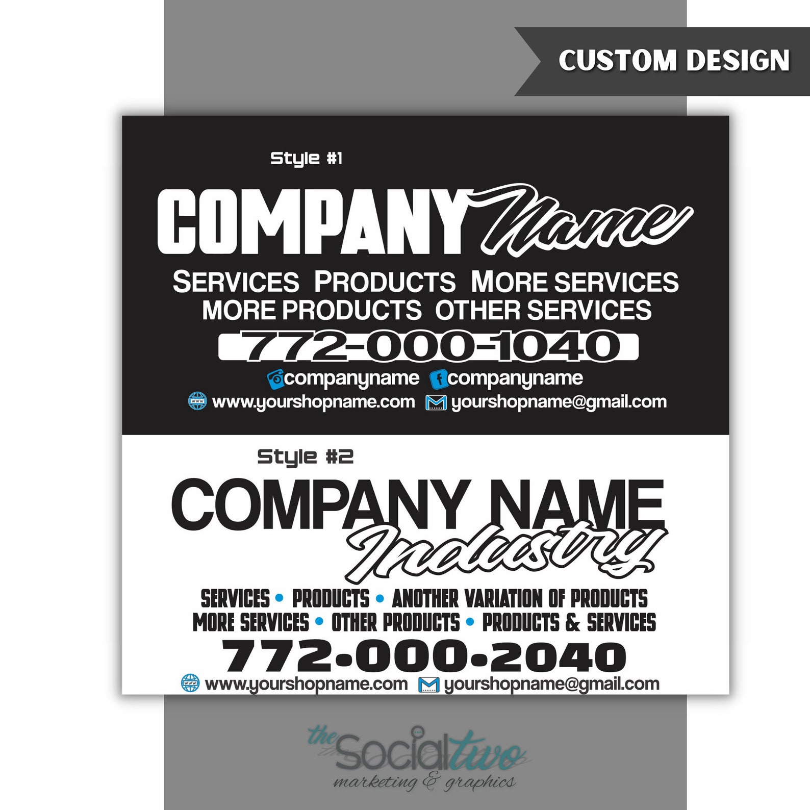 Trailer Vinyl Lettering, Enclosed Trailer Signs, Custom Advertising ...