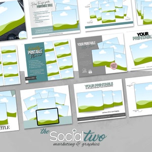 170+ Listing Mockups for Printables | Planners Listing Templates ...