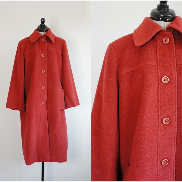 Red Swing Coat - Etsy