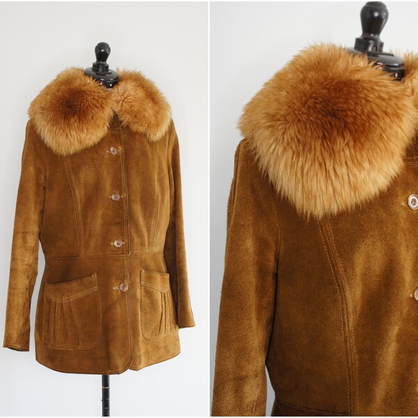 Brown Suede Jacket - Etsy