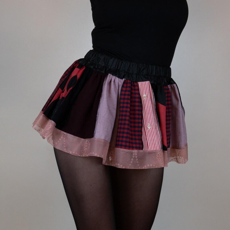 Patchwork Skirt - Etsy