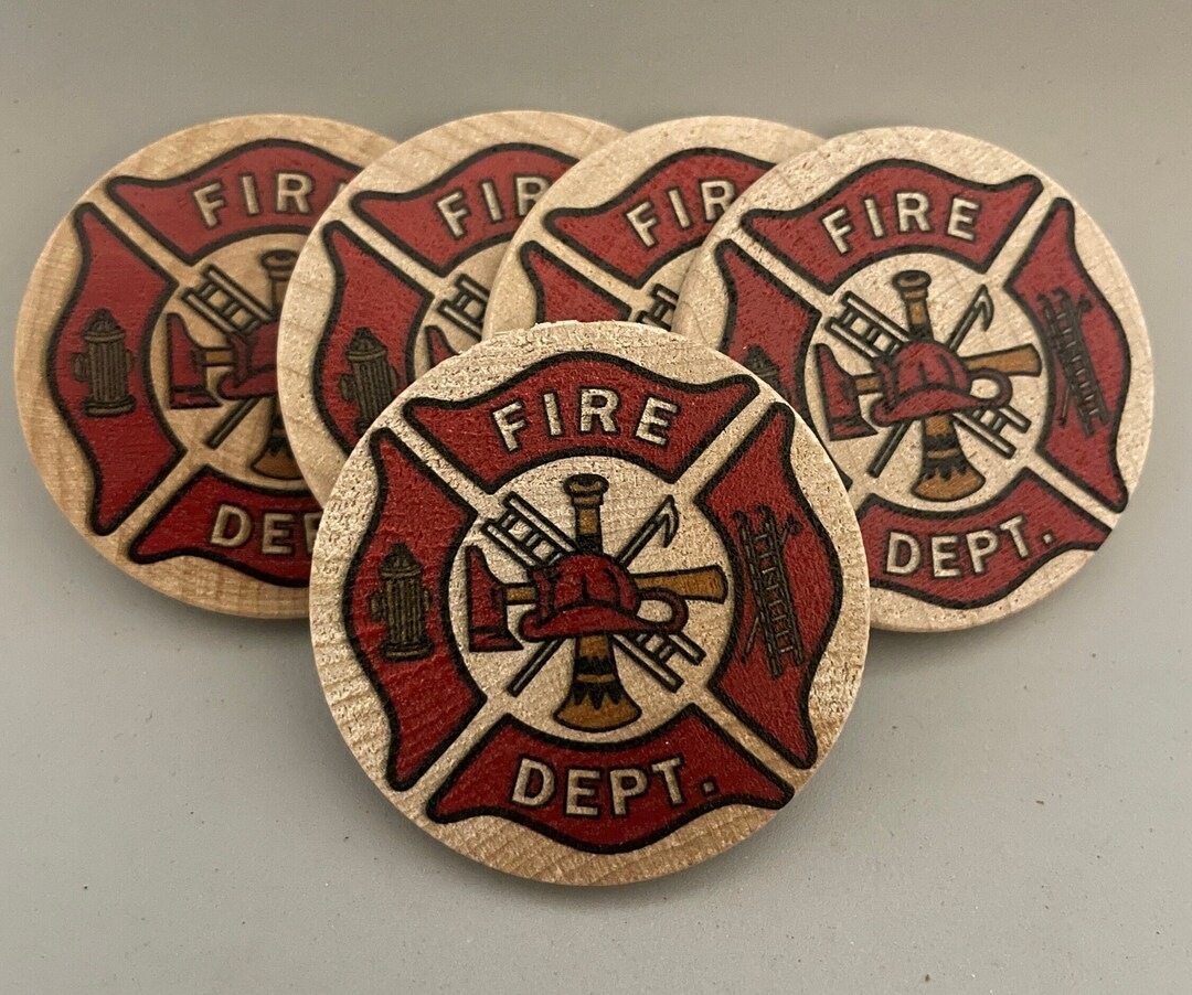 Custom Printed Wooden Nickels Wood Coins Pocket Token Drink Tokens ...