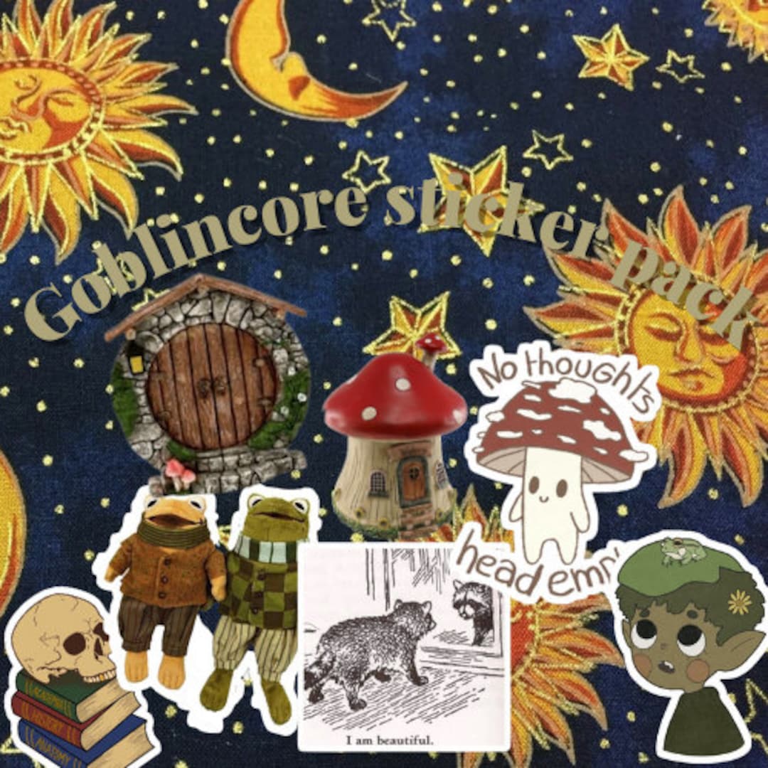Goblincore Sticker Pack - Etsy