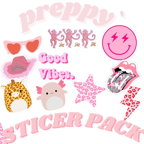 Wall Décor Preppy Sticker Pack Home & Living etna.com.pe