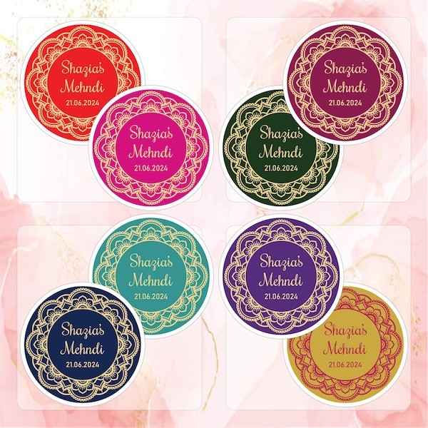 Henna Stickers - Etsy UK