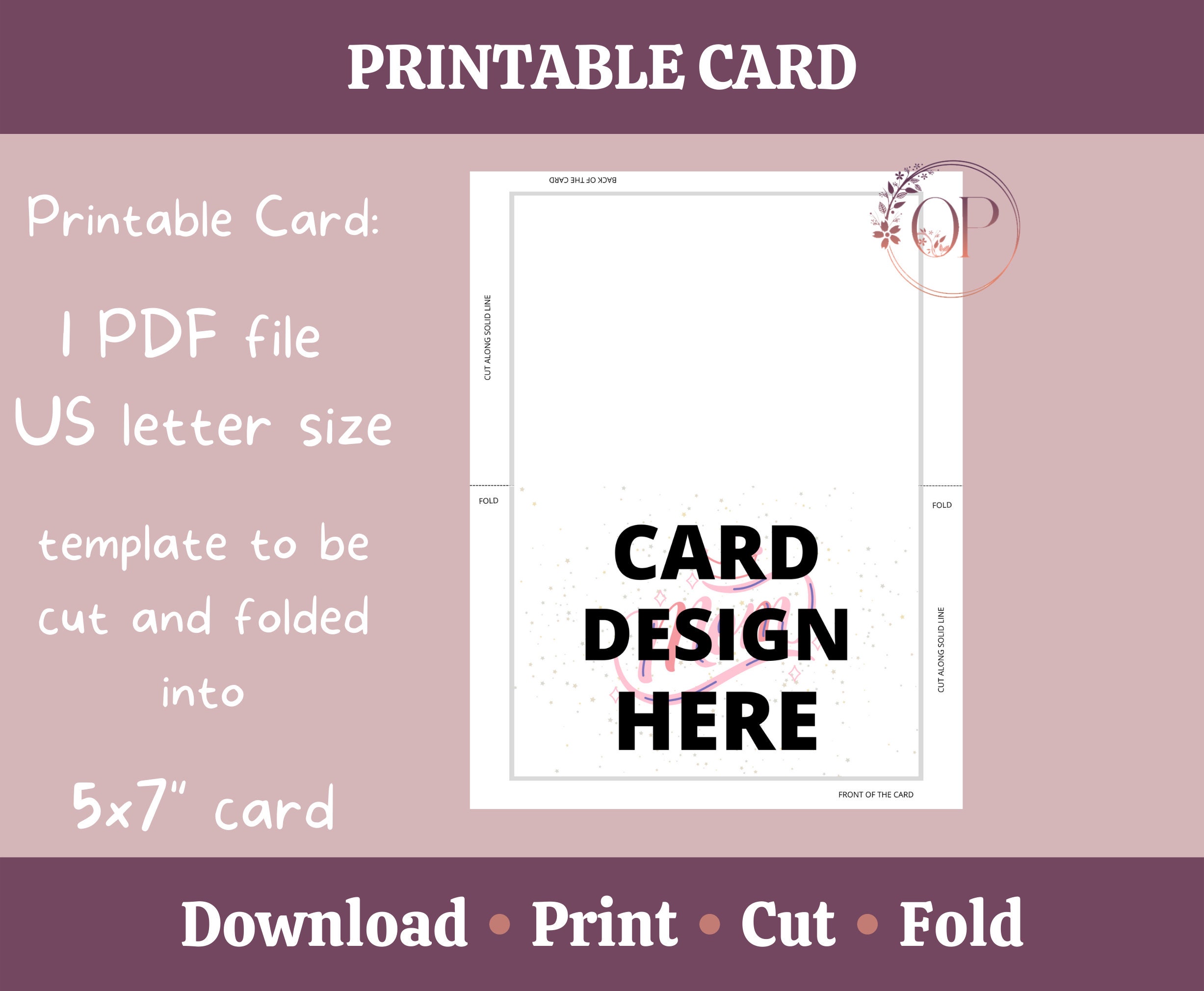 Printable Thank You Teacher Appreciation Card, Student to Teacher, End ...