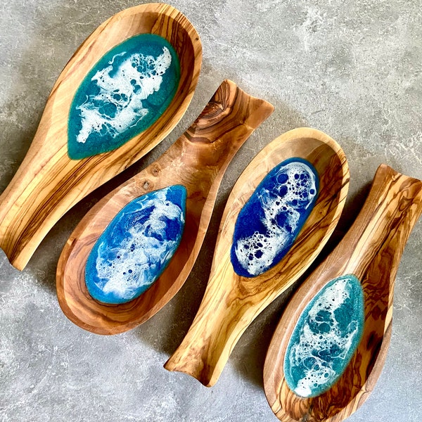 Glass Spoon Rest - Etsy