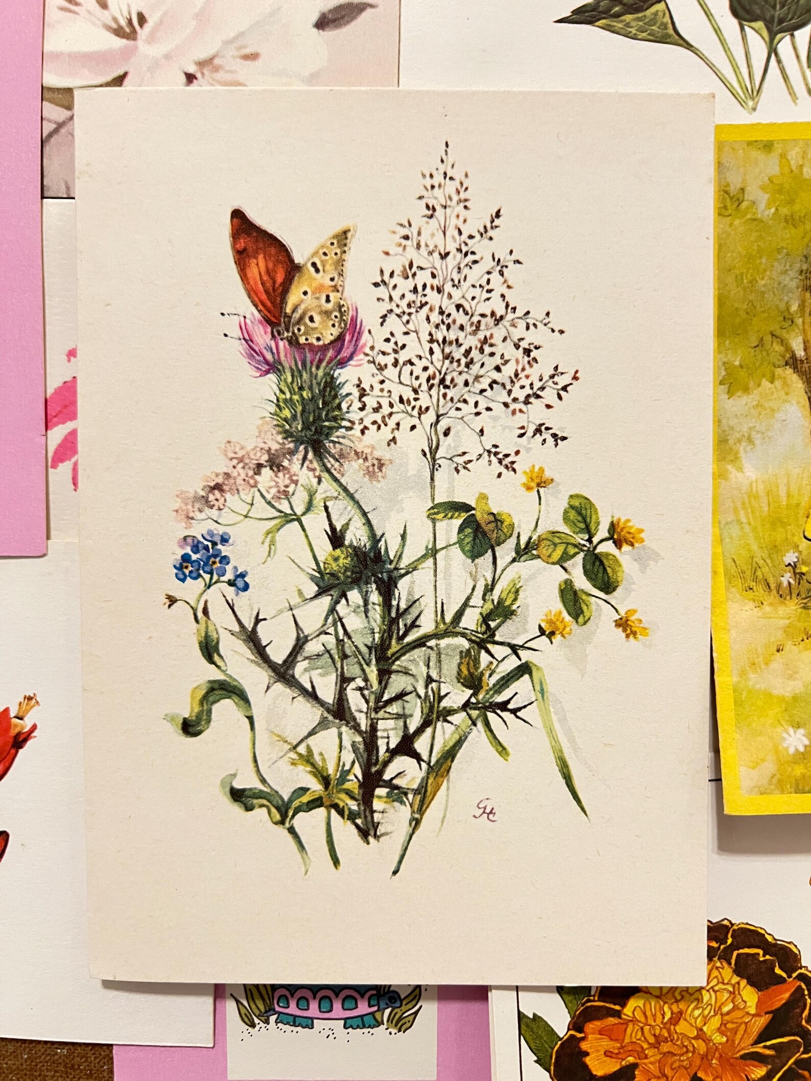 10 Unique Blank Vintage Note Cards - Etsy