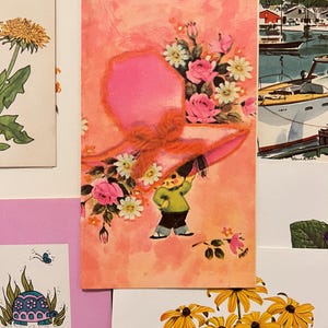 10 Unique Blank Vintage Note Cards - Etsy