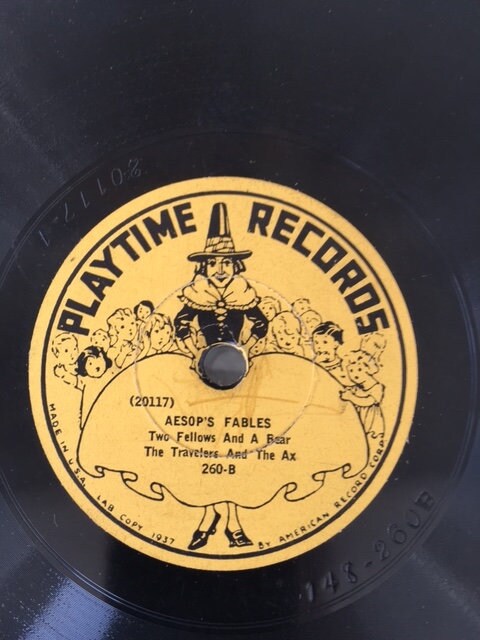 1930s Playtime Children's Record and Sleeves - Etsy