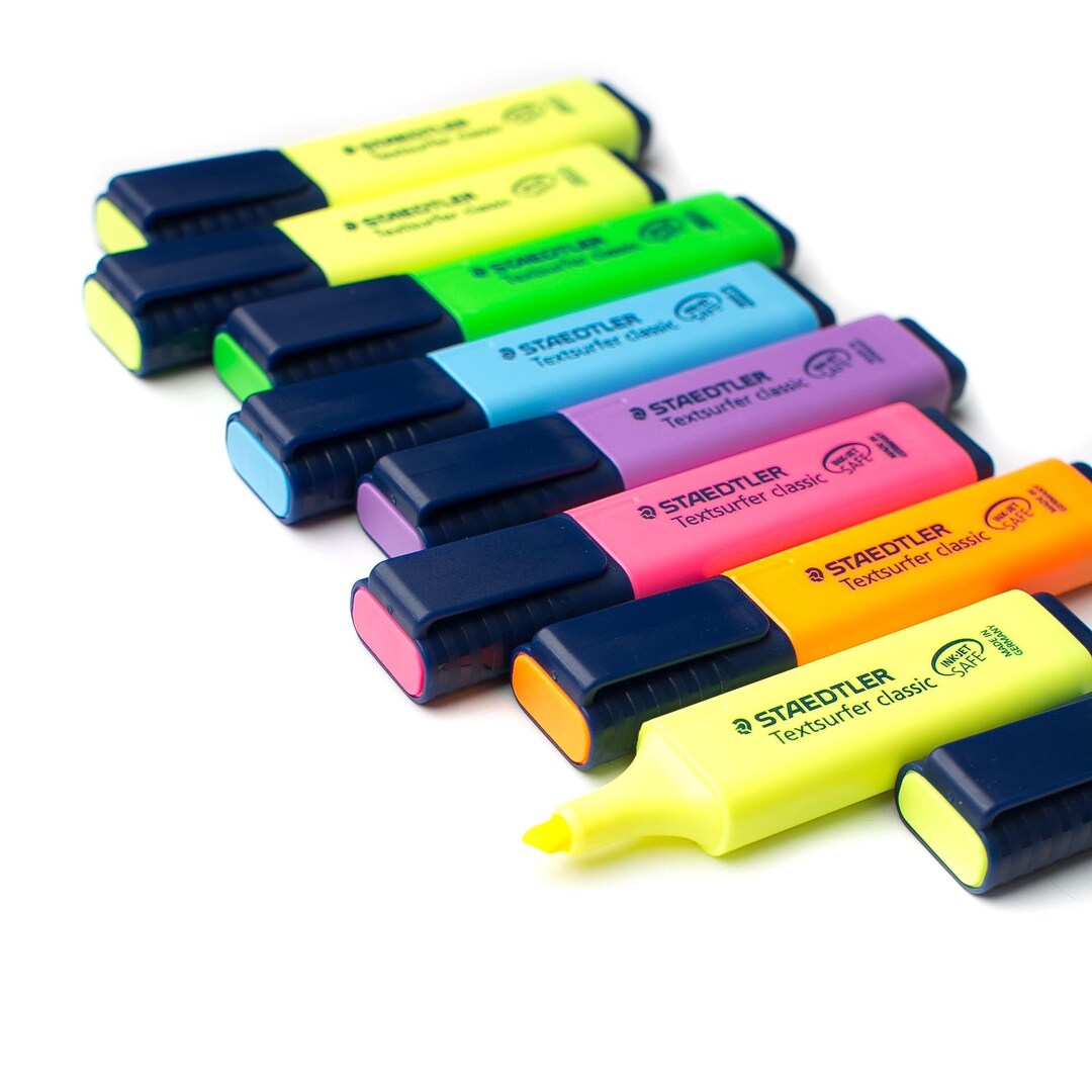 Highlighter Staedtler Textsurfer Classic 364 Highlighter Marker Pens ...