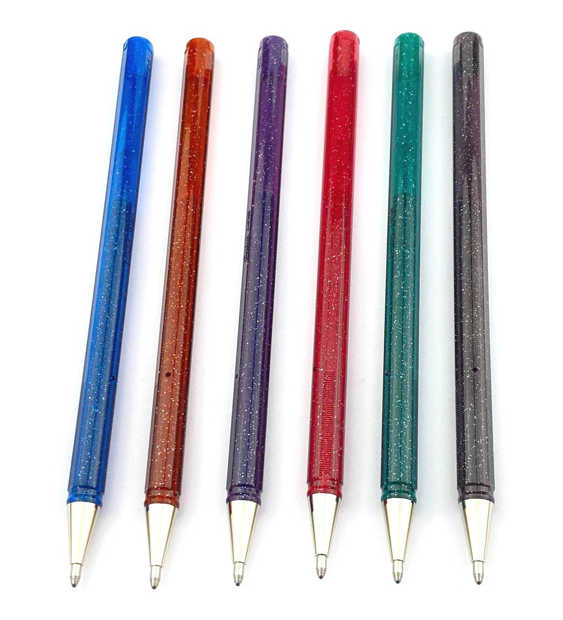 Pentel Hybrid Dual Metallic Liquid Ink Gel Pens Sparkly Glitter ...