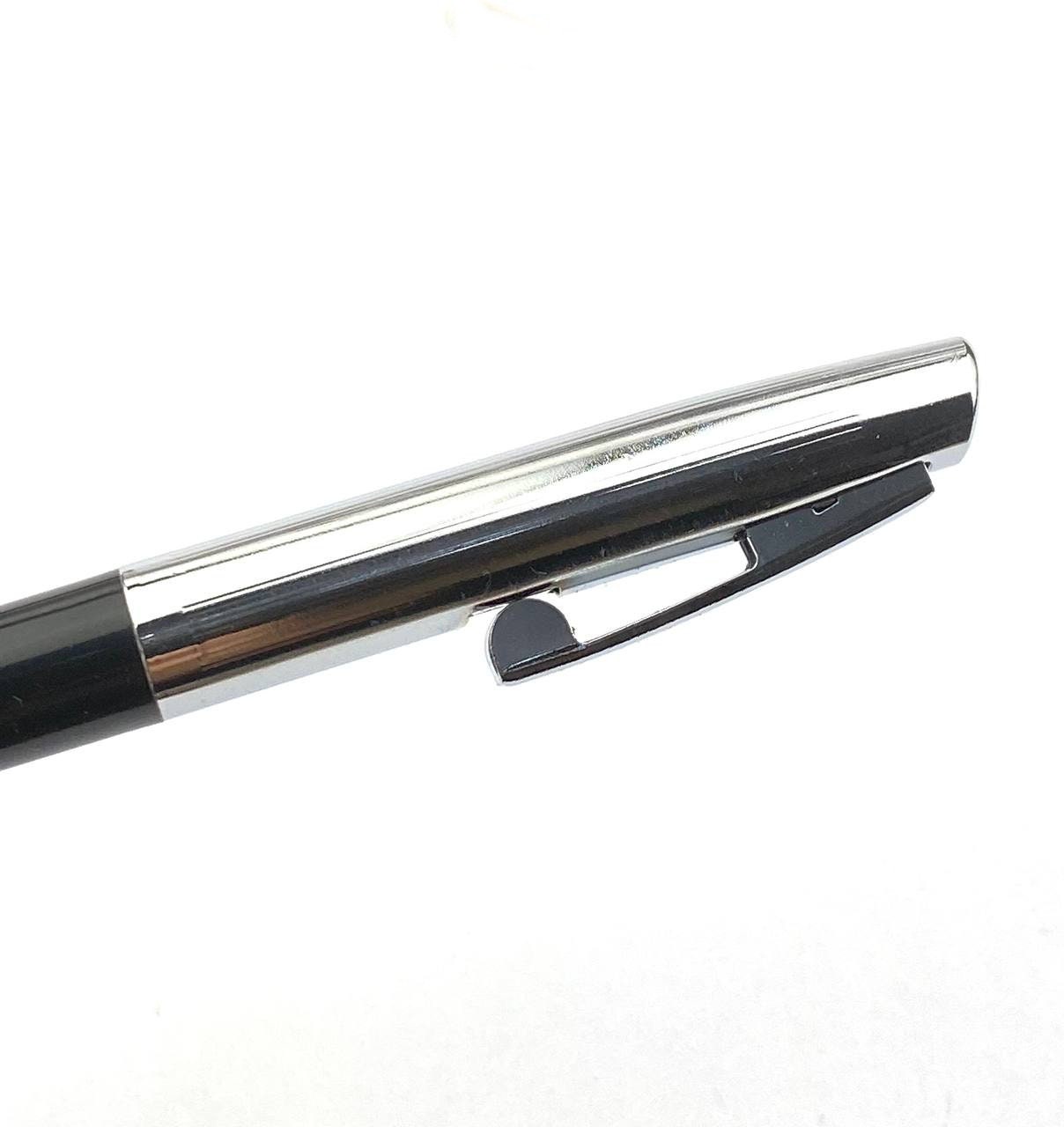 Vintage Sheaffer Reminder Clip Ballpoint Pen Black / Chrome Trim USA ...