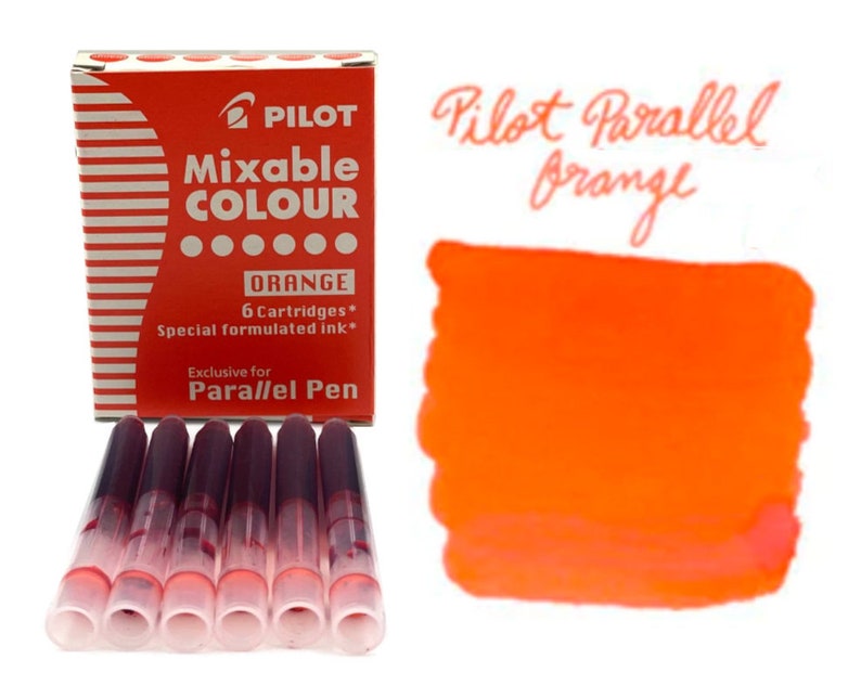 Pilot Parallel Fountain Calligraphy Lettering Pen - Mixable Ink ...